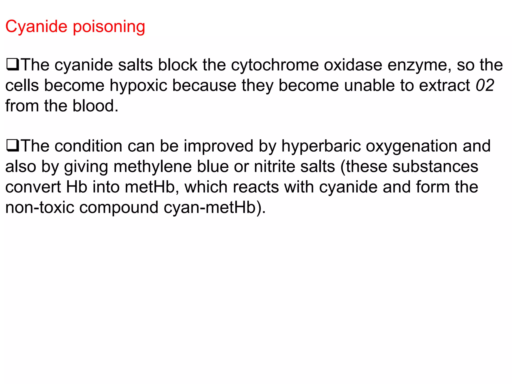 Hypoxia acclimatization cyanosis | PPT