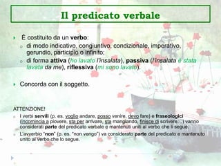 L'analisi logica | PPTX