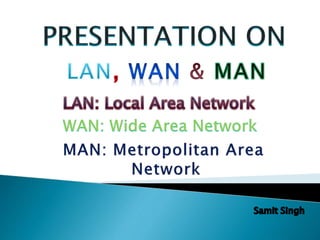 3 lan man wan | PPT