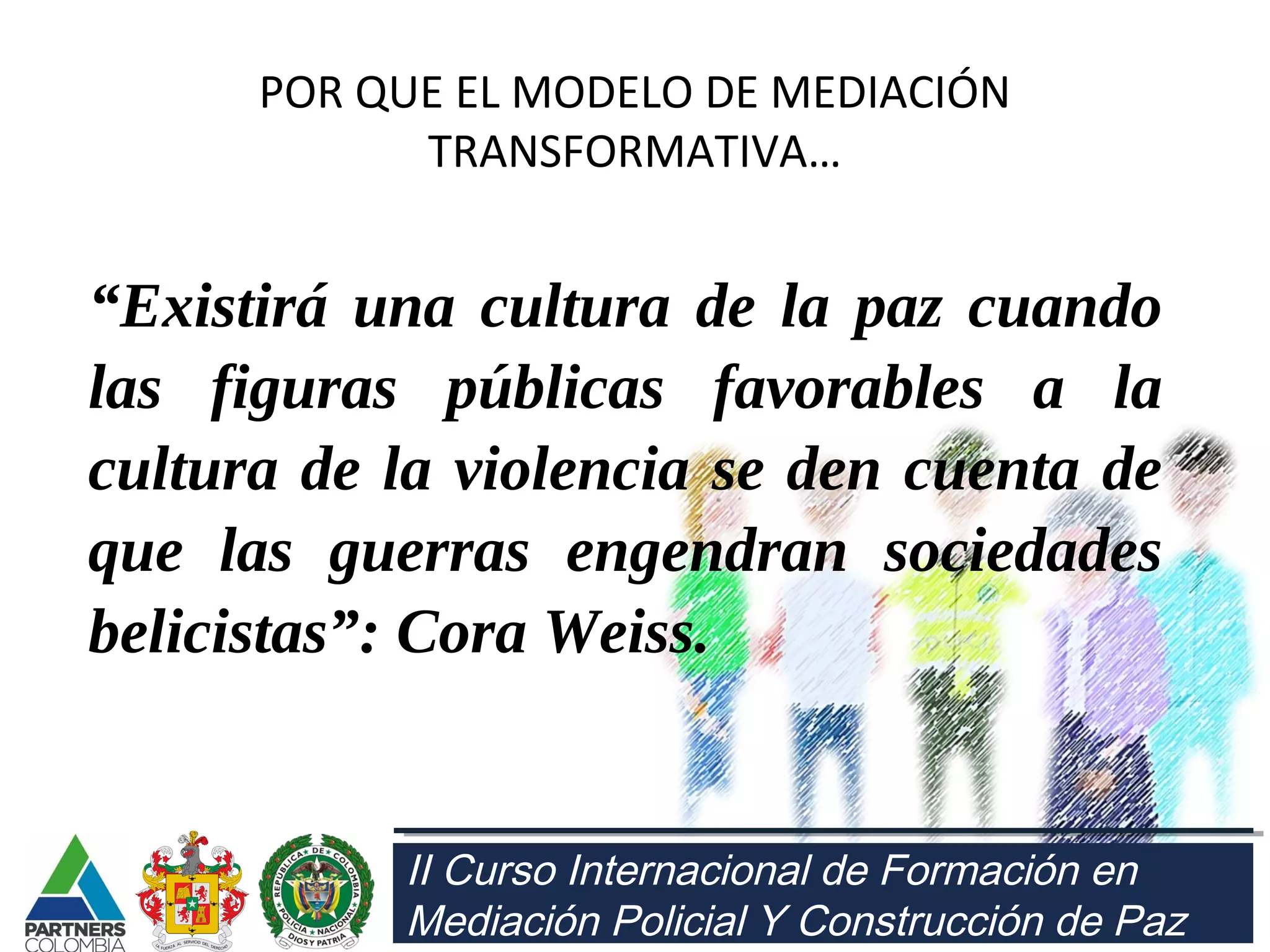La policía nacional de colombia y su liderazgo en la construcción de la ...