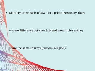 3) law and morality | PPT