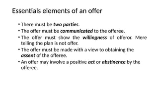 3_Law of Contract_offer _ppt.pptx college | PPT