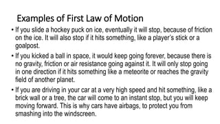 3 Three Laws of motion - SCIENCE GRADE 8 | PPTX