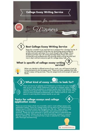 College essay writing service | PDF