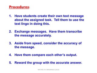 3 learner based teaching ideas | PPT