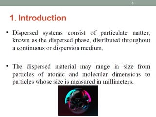 Dispersion system | PDF
