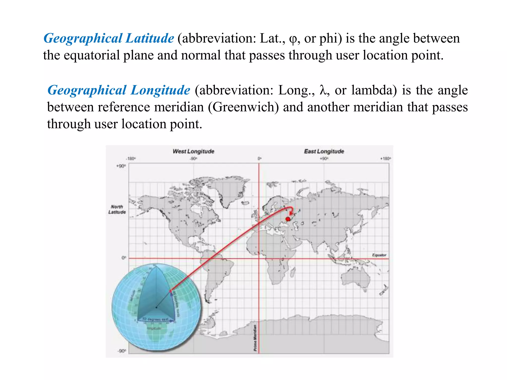 Coordinate systems (Lecture 3) | PPTX