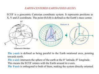 Coordinate systems (Lecture 3) | PPTX
