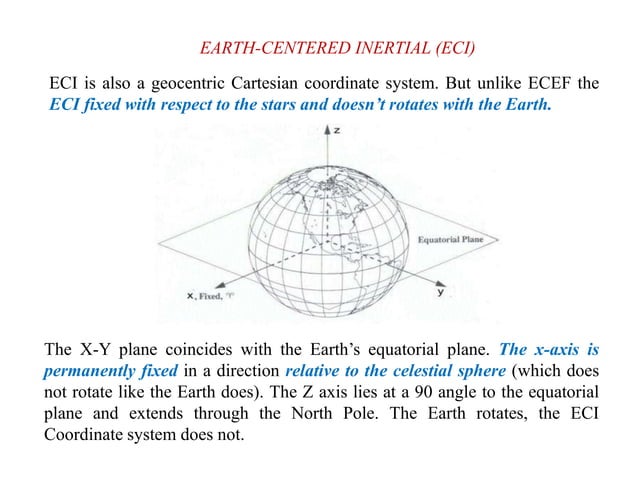 Coordinate systems (Lecture 3) | PPTX