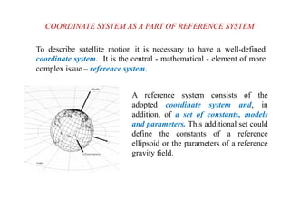 Coordinate systems (Lecture 3) | PPTX