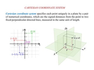 Coordinate systems (Lecture 3) | PPTX