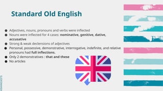 Development of the language Old English period | PPTX