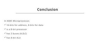 3 Lecture-3-4-5. On 8085 architectureppsx | PPT