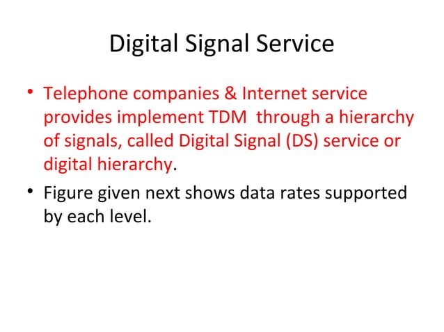 Applications of Time Division multiplexing : statistical TDM | PPT ...