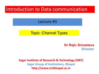 Data Communication & computer network: Channel types | PDF