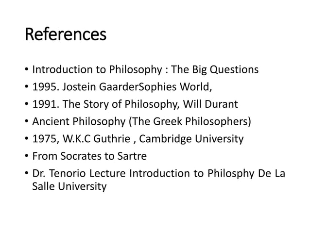 THE PRE-SOCRATIC PHILOSOPHERS | PPTX | Physics | Science