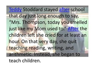 3 Letters from Teddy | PPTX