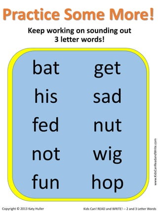 3 letters words | PDF