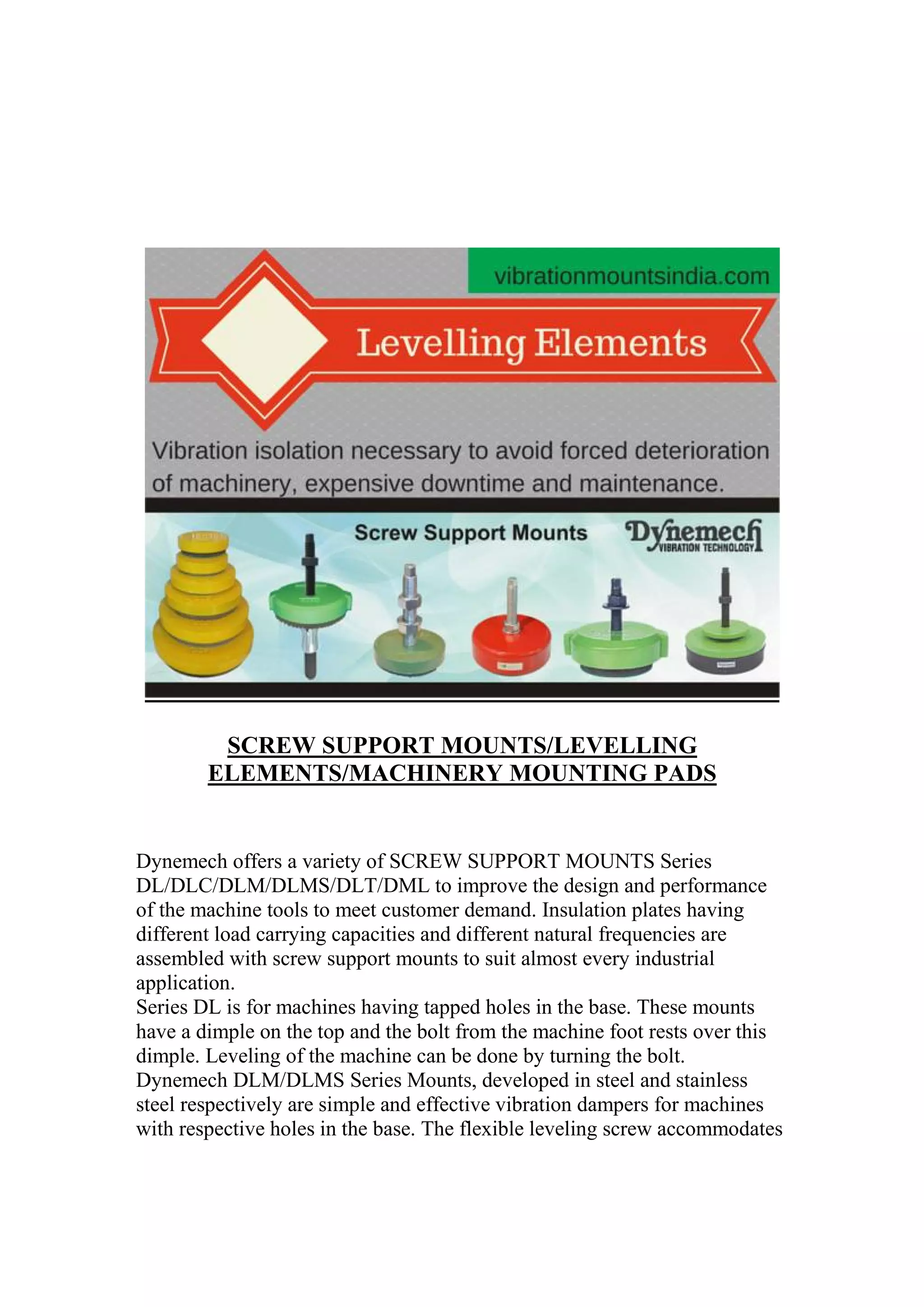 3 leveling elements | PDF