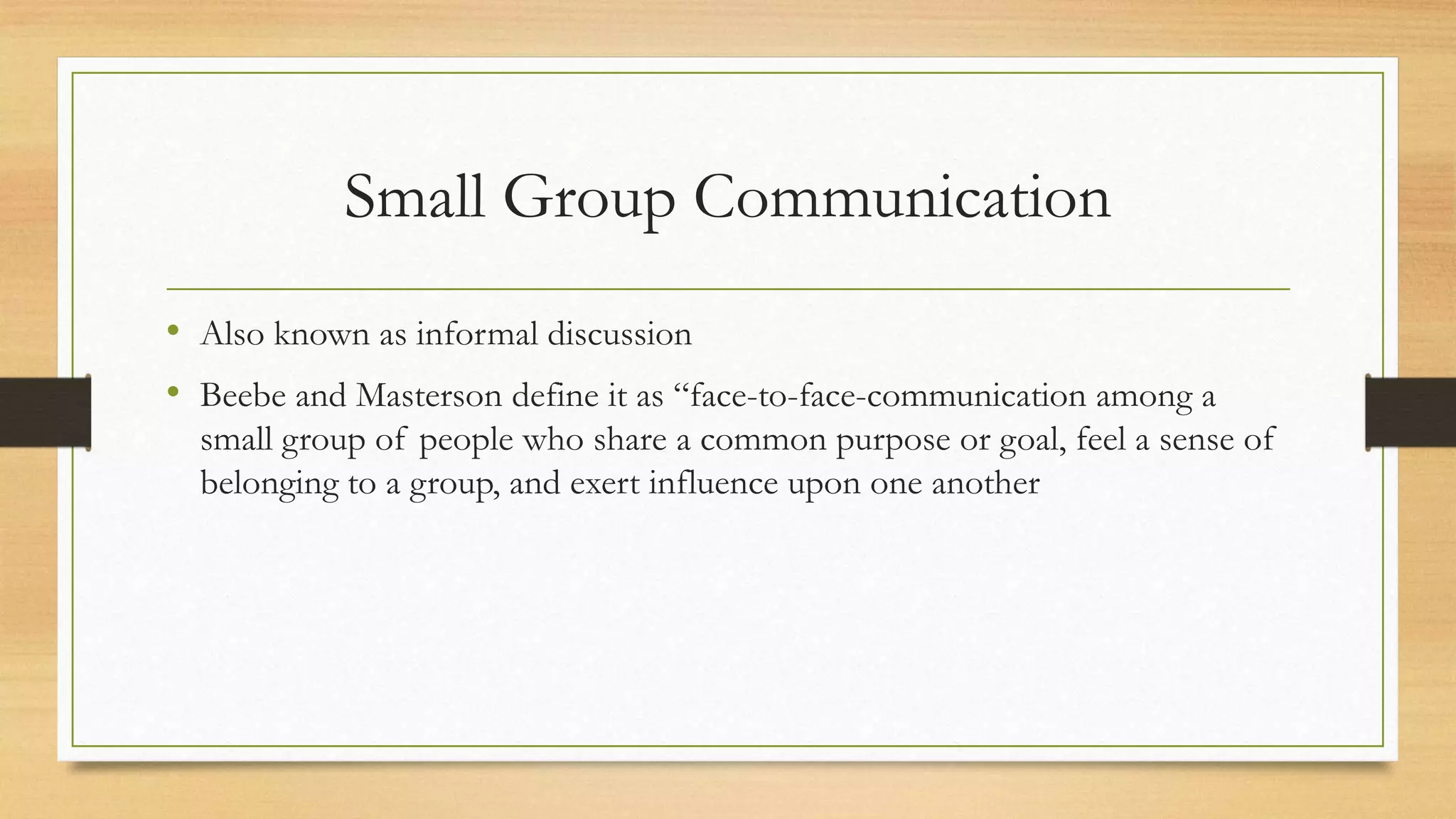 3 levels of communication | PPTX