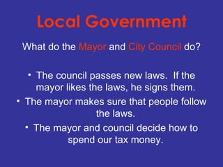 3 levels of government power point | PPT