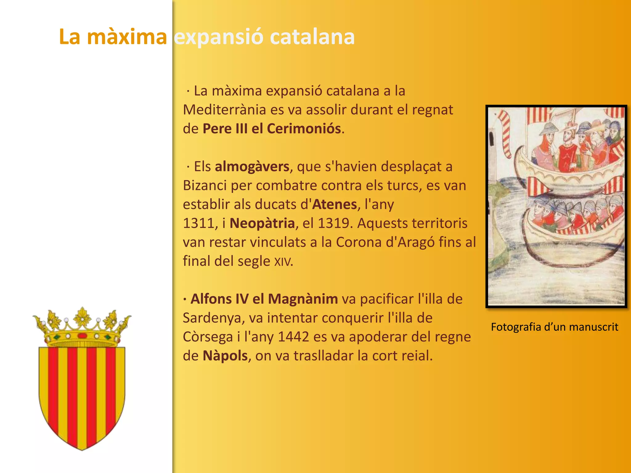 3 l'expansió mediterrània jordi i oriol socials | PPTX