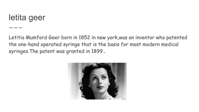 Letitia geer | PPTX