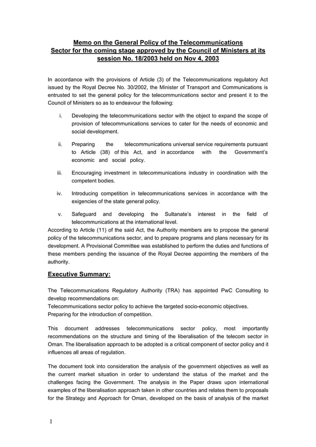 Liberalization Policies | PDF