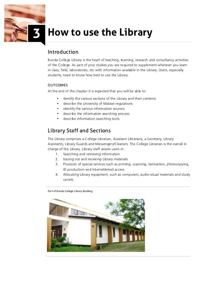 Using the Library (PDF)