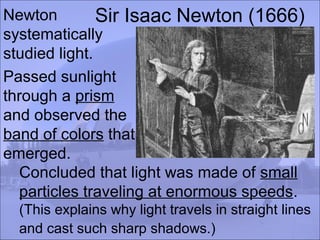 3 light history | PPT