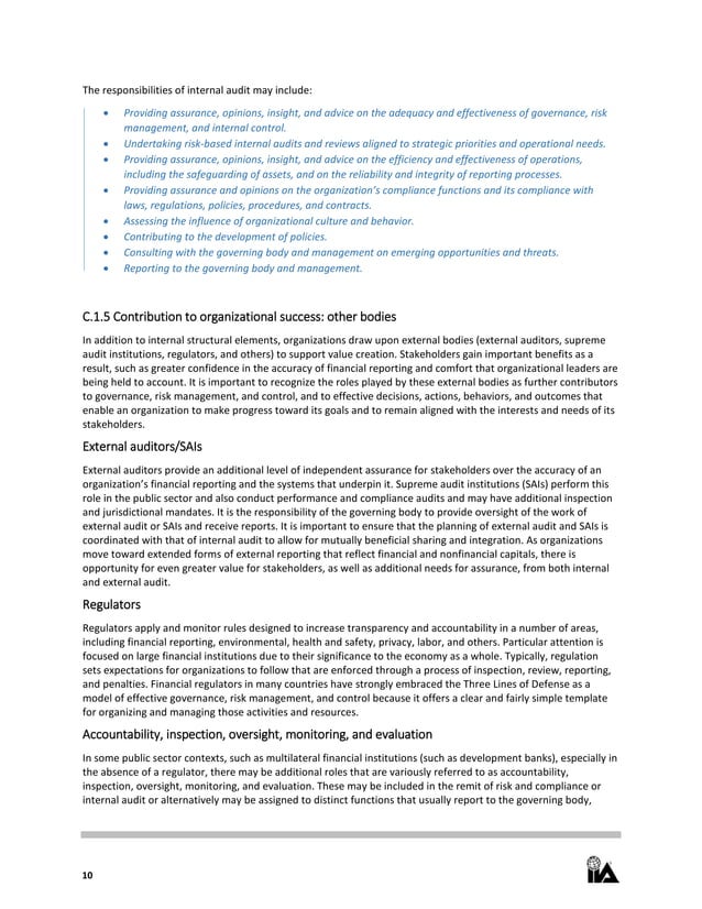 Three Lines of Defense