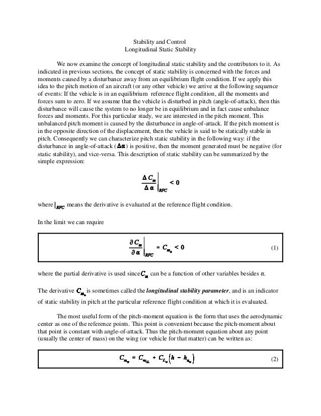 3 longitudinal static stability 6