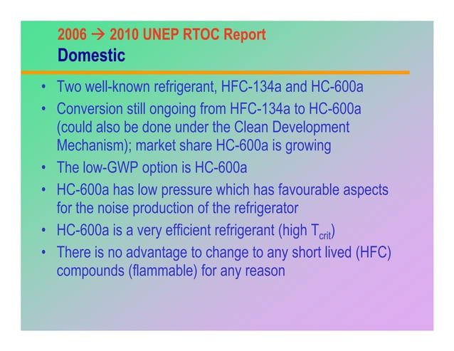 3 low gwp, energy-efficient hcfc replacement technologies in the rac ...