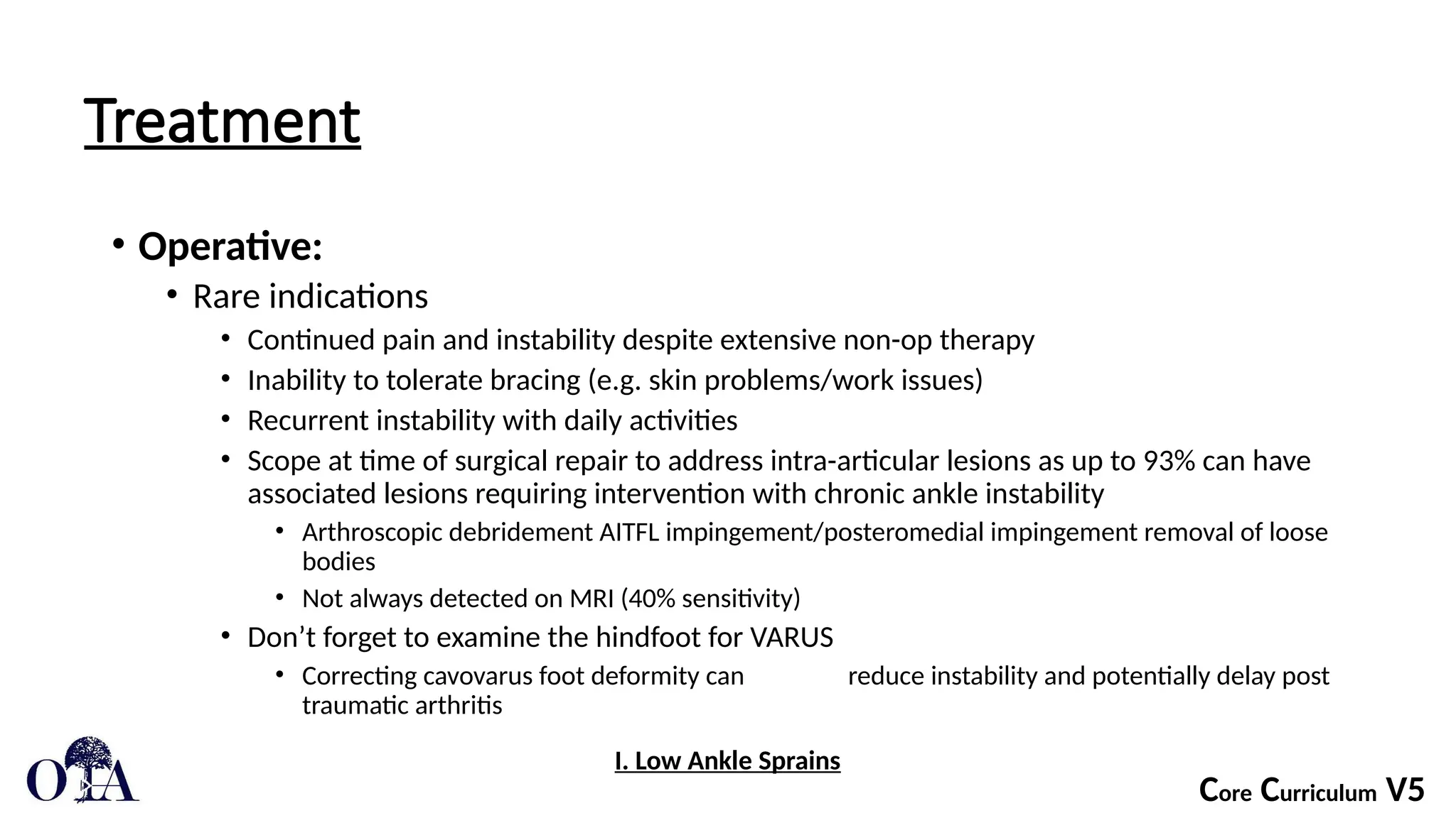 3 Lower Extremity Foot and Ankle Ligamentous Tendon Injuries about the ...