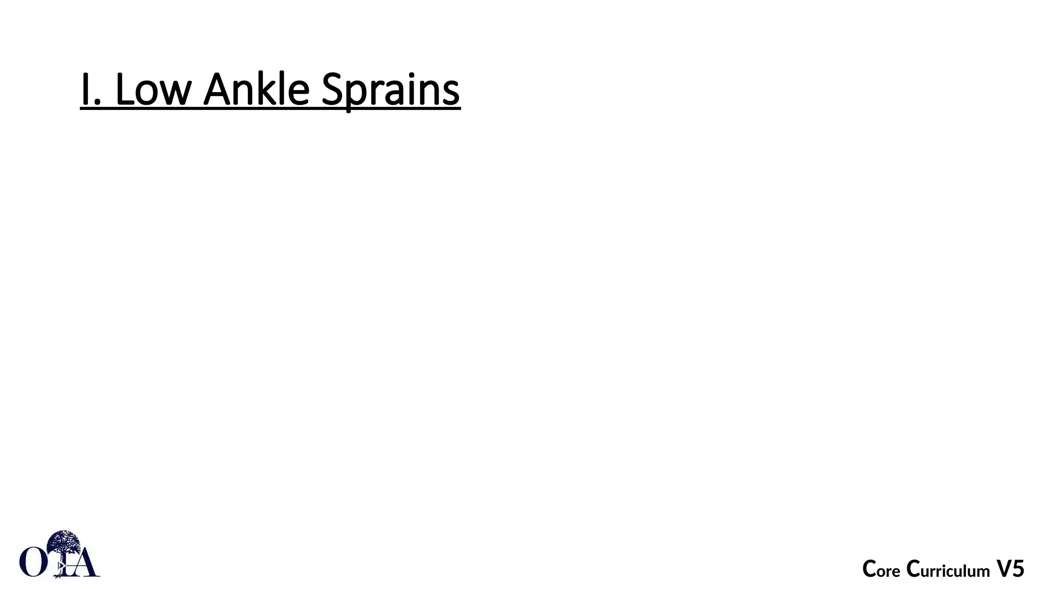 3 Lower Extremity Foot and Ankle Ligamentous Tendon Injuries about the ...