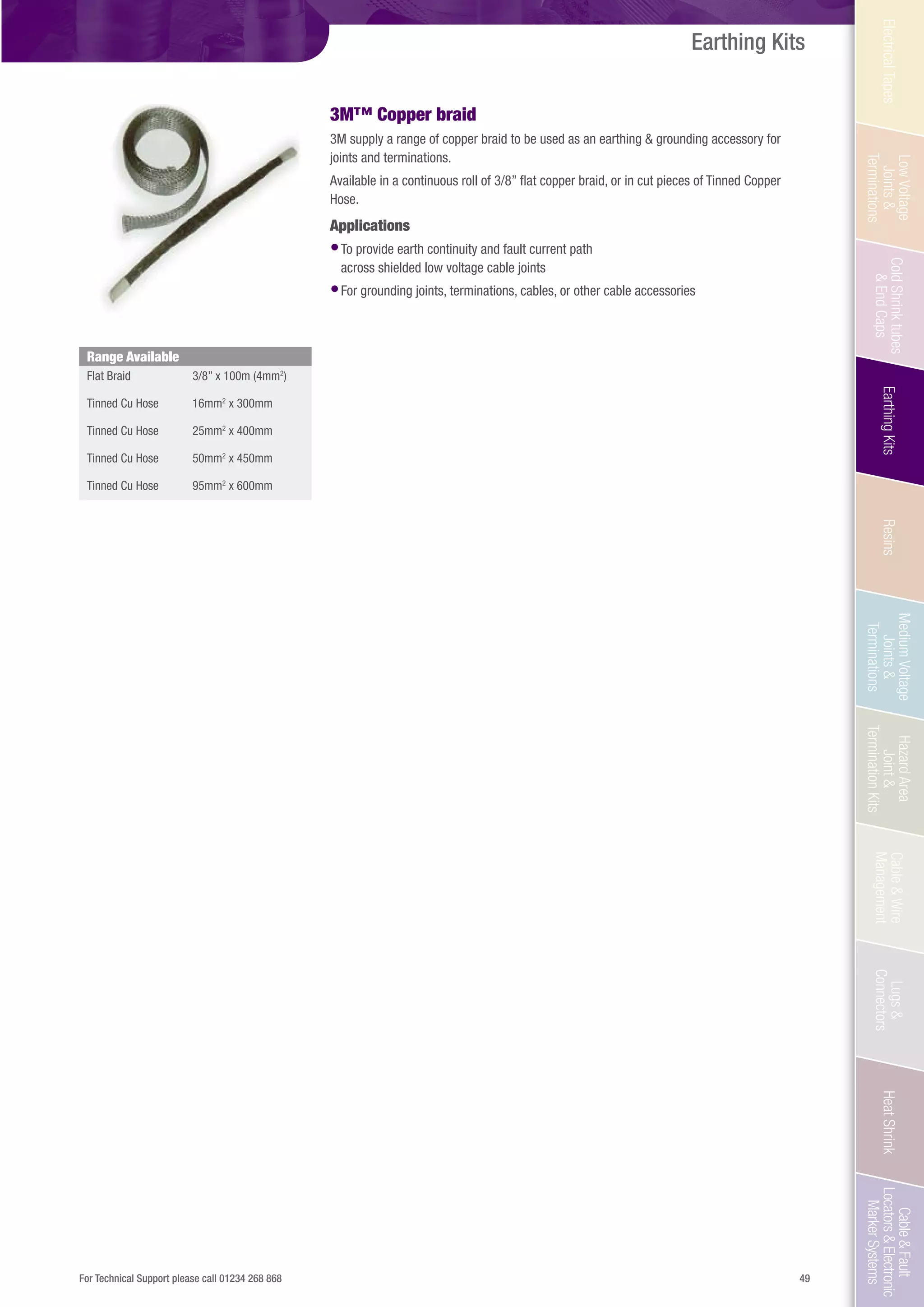 3M Earthing Kits & Constant Force Springs | AKBAR TRADING EST. - mail ...