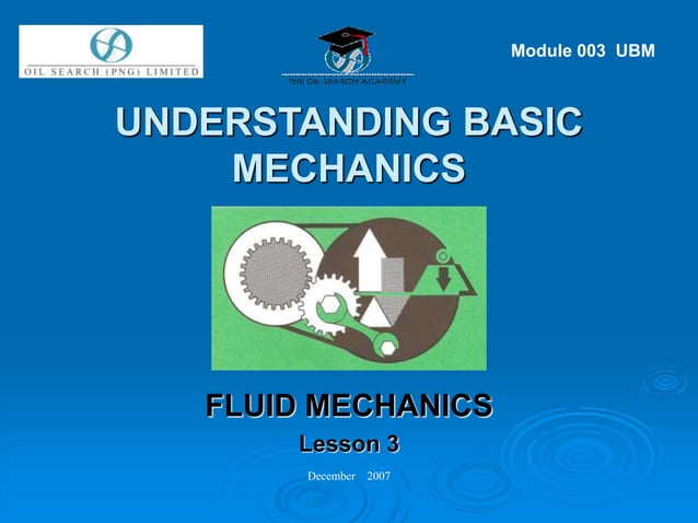 Understanding Basic Mechanics especially for individuals wishing to ...