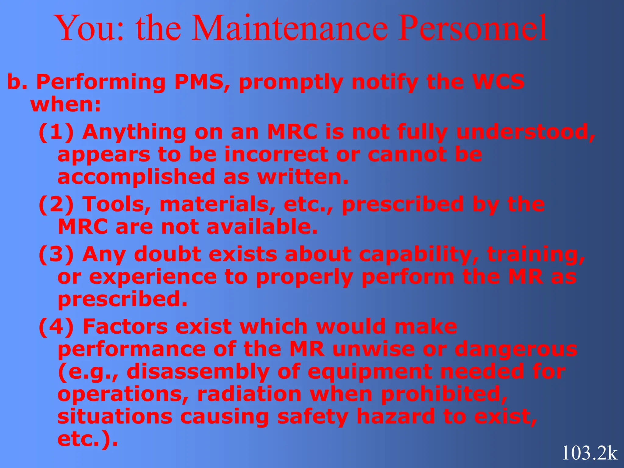 planning maintenance system for engineers | PPT