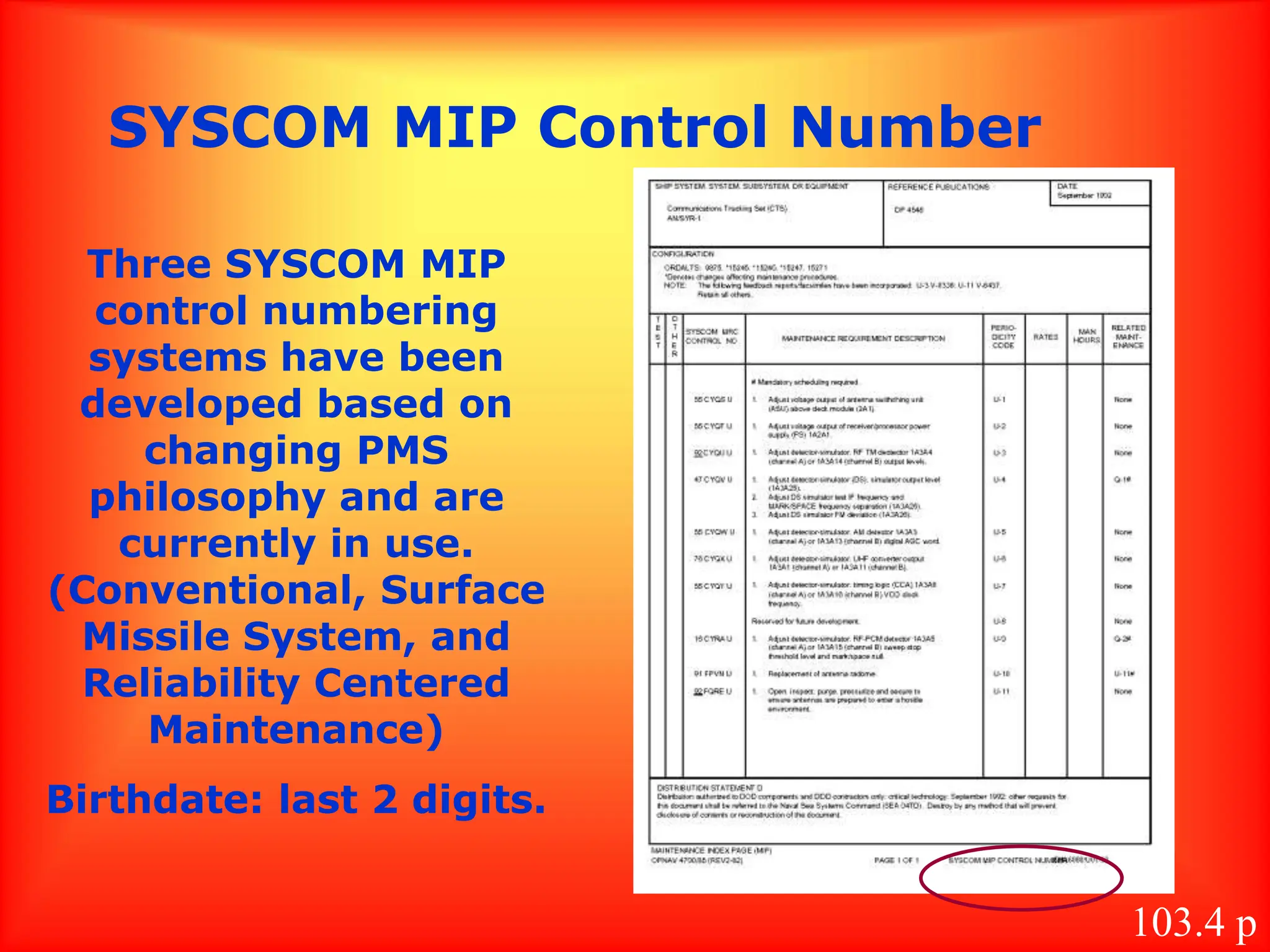 planning maintenance system for engineers | PPT