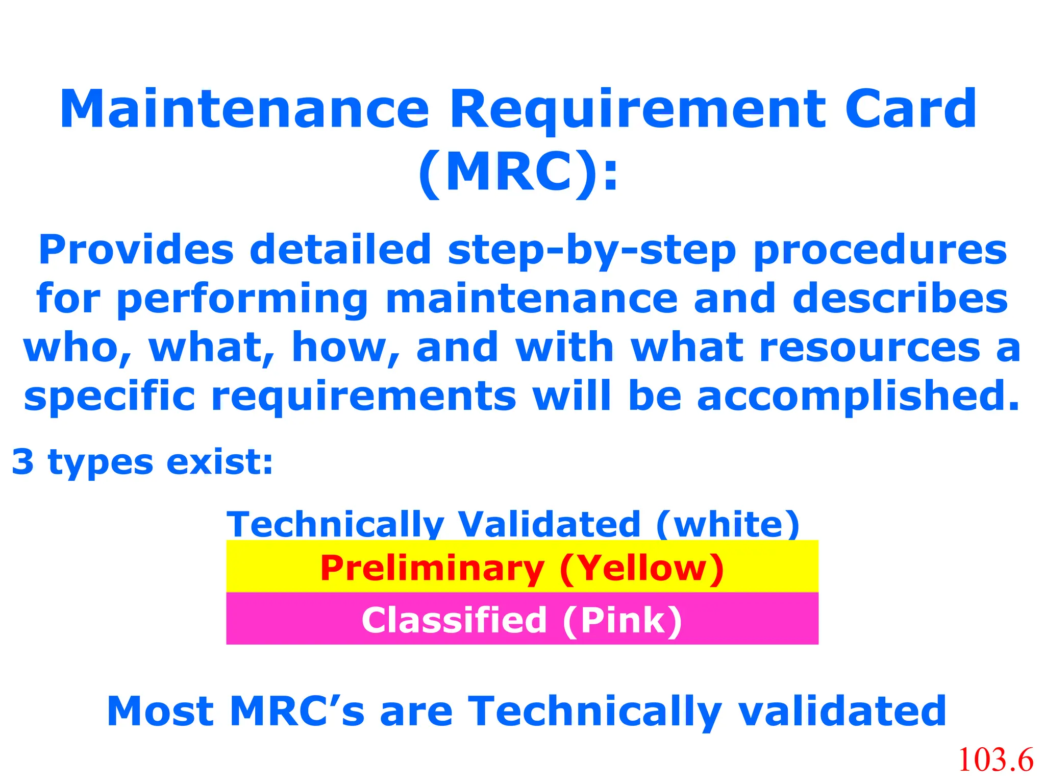 planning maintenance system for engineers | PPT