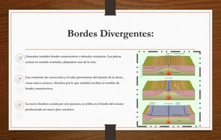 Bordes de placas. | PPTX