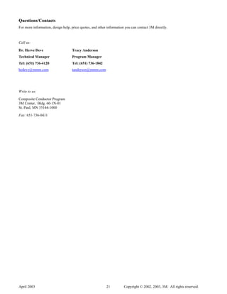 3M ACCR (Aluminum Conductor Composite Reinforced) - Overheadline ...