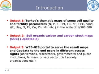 Turkey’s National Geospatial Soil Organic Carbon Information System | PPT