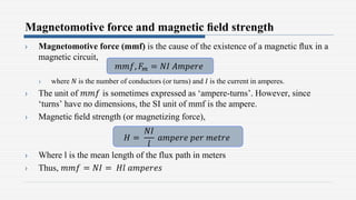 3_Magnetic Circuits.pptxelectrical engin | PPT