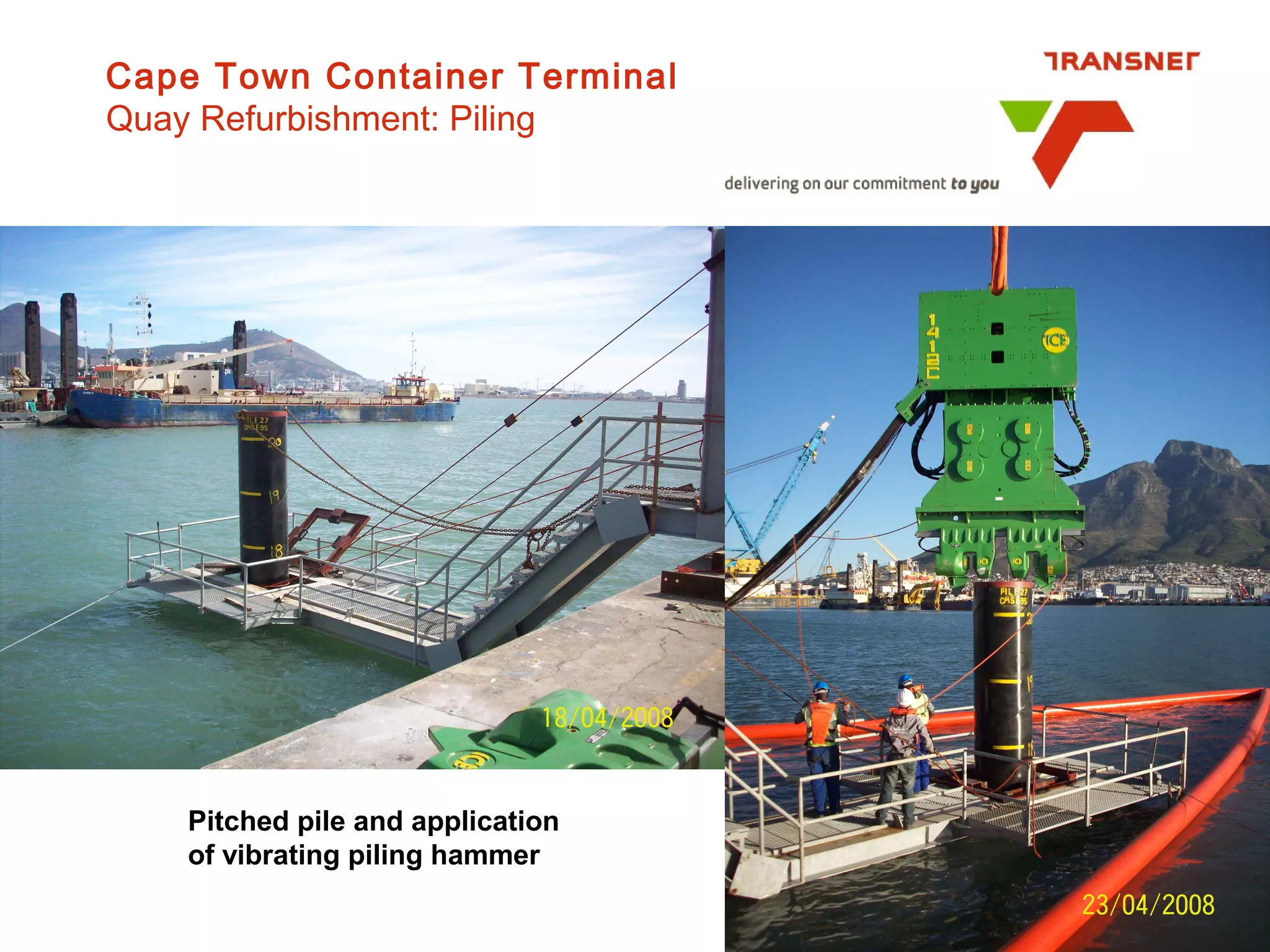Expansion Of The Cape Town Container Terminal | PPT