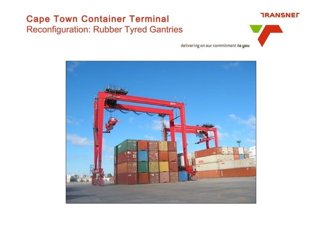 Expansion Of The Cape Town Container Terminal