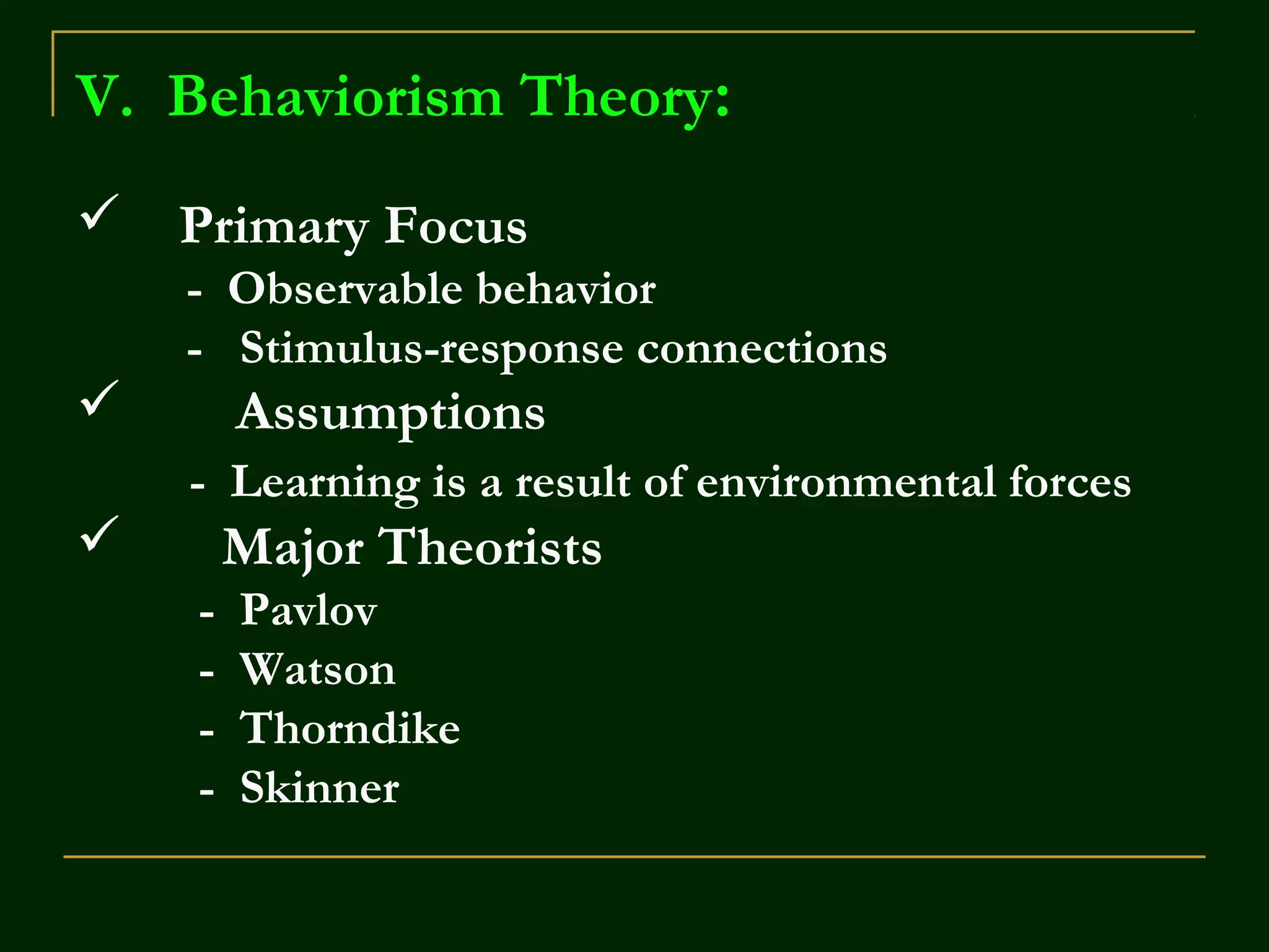 B. F. Skinner's Operant Conditioning | PPT