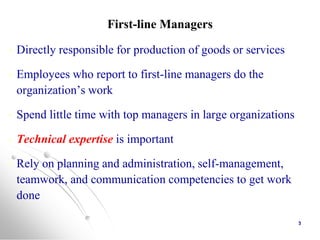 3 managerial level.pptx for comprensive nursing | PPT