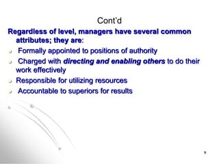 3 managerial level.pptx for comprensive nursing | PPT