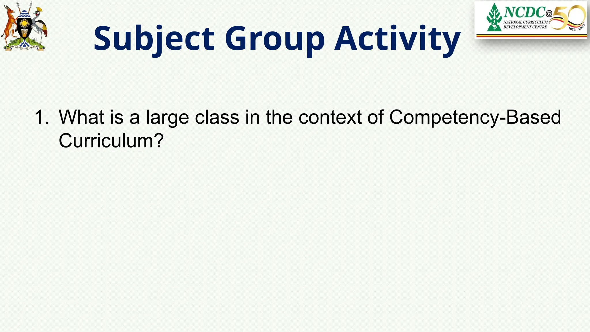 3 Managing Large Classes New Curriculum Pptx